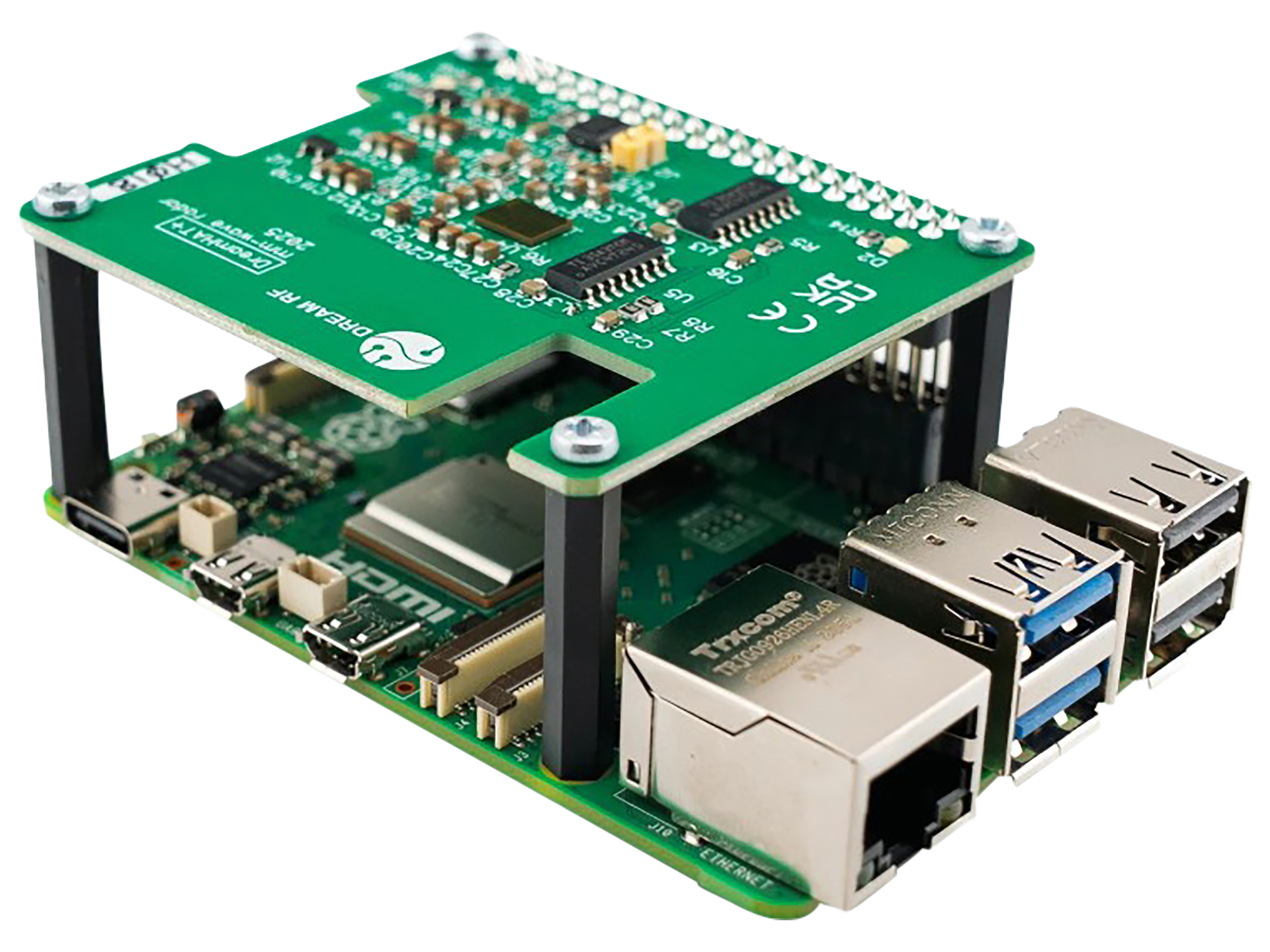 DREAM RF DreamHAT+ Radar für Raspberry Pi 4 und Pi 5